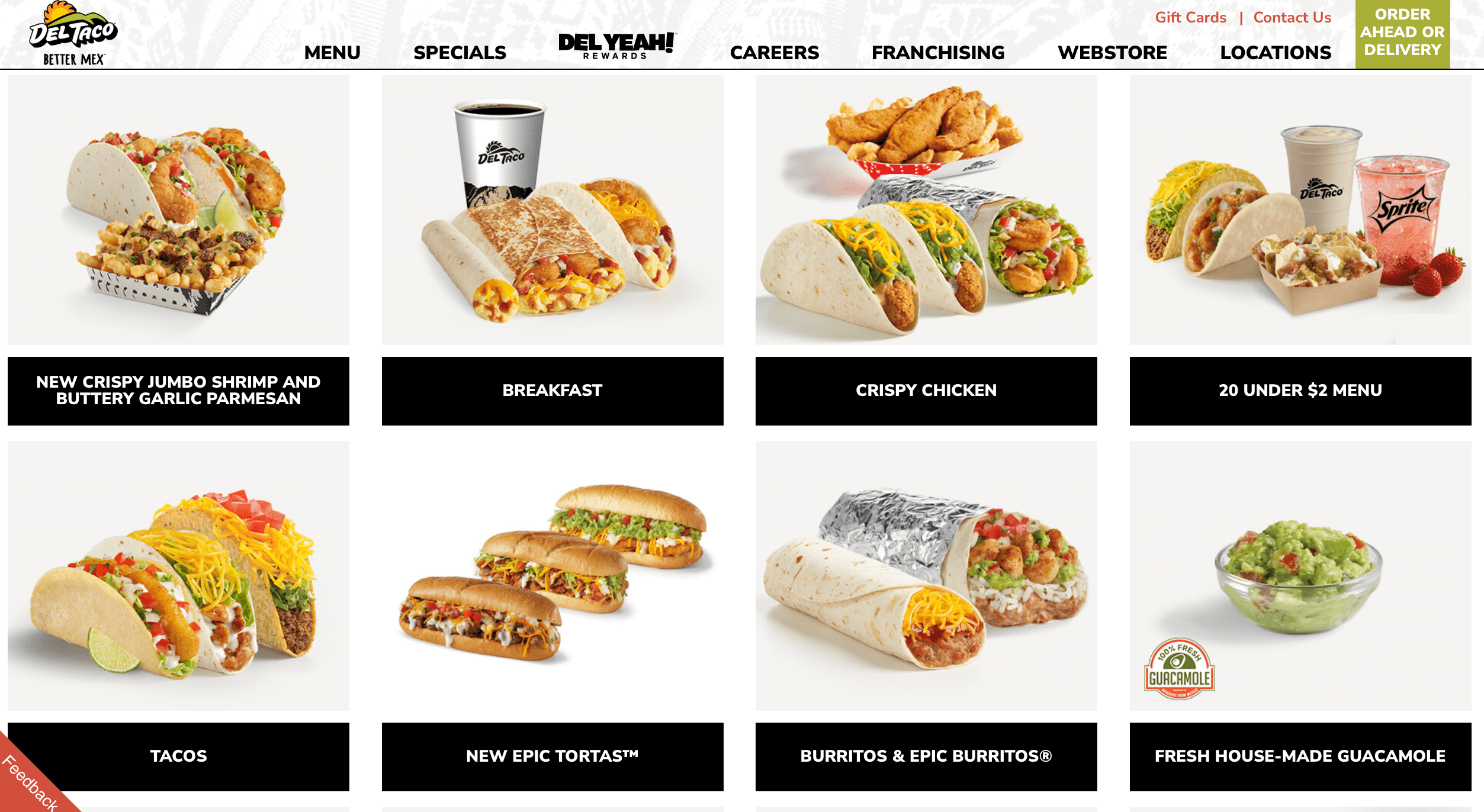 Del Taco菜单价格+最新特价(2023年)